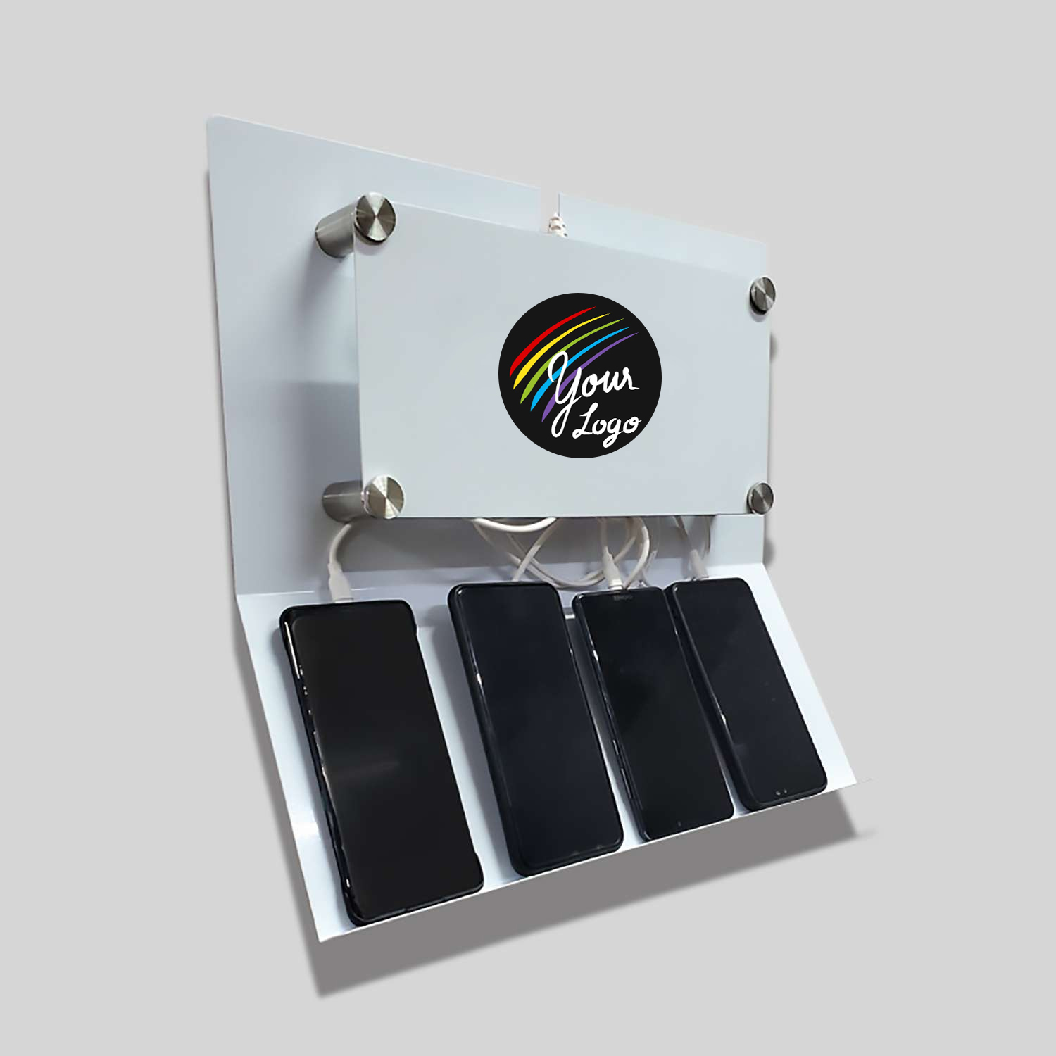 Charging Station for Multiple Devices, 4-Port Charger Station for Home ...