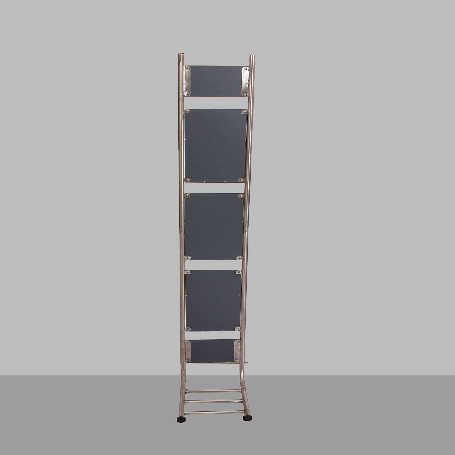 Floor-Standing Brochure Holder / SS- 304/ Steel Finish / Water Proof ...