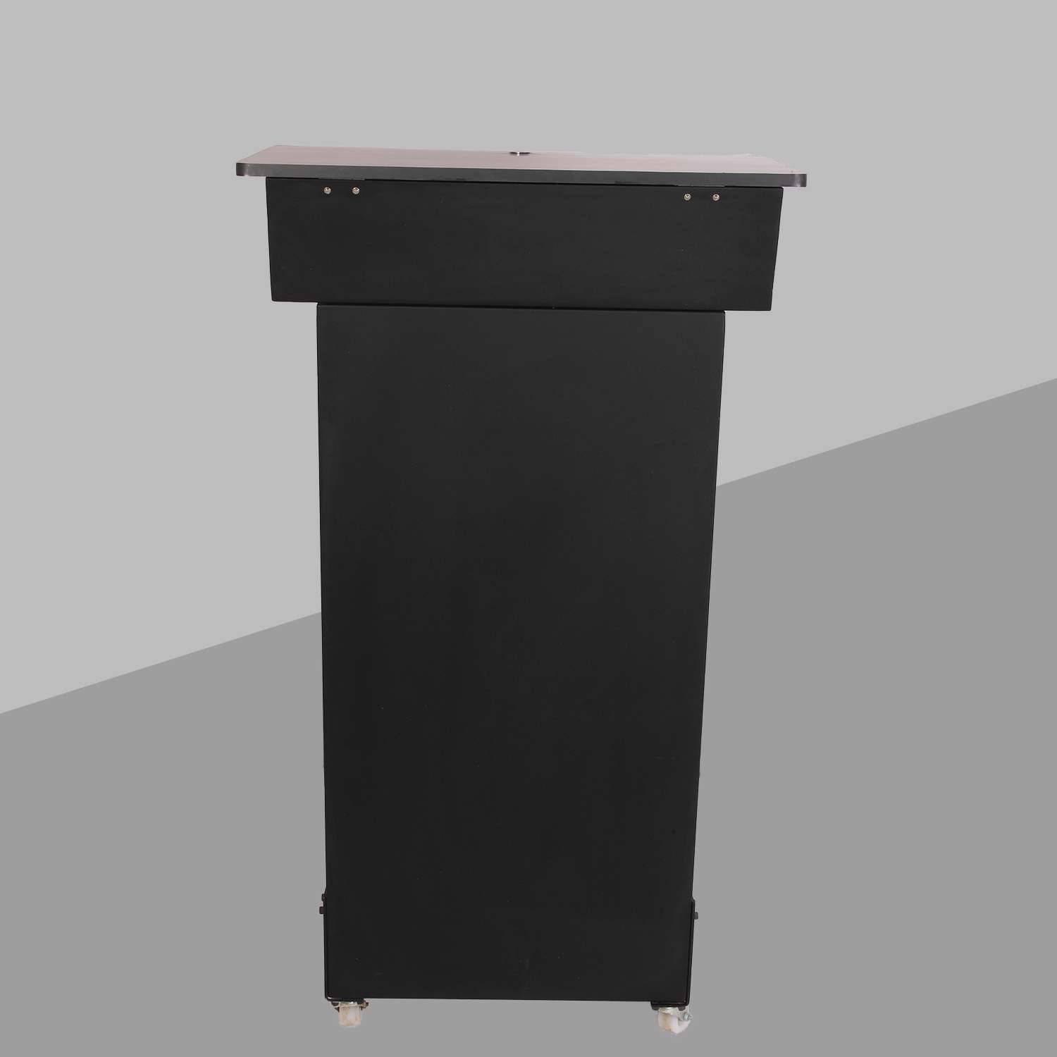 Heavy-Duty Black, Power Coated Podium, Lectern (Lecture Stand) with ...