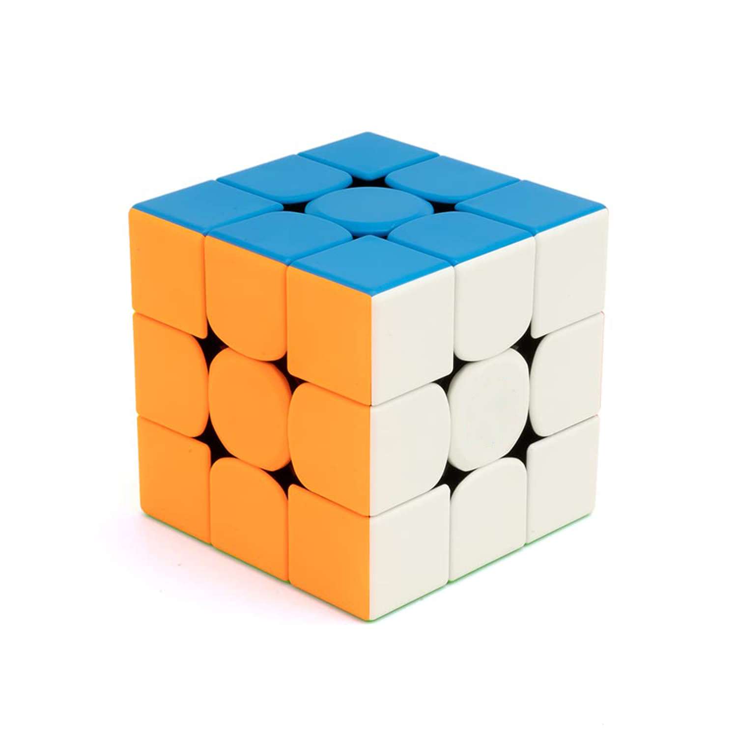 Stickerless Speed Cube (Magnetic) for Kids & Adults Magic Speedy Stress ...