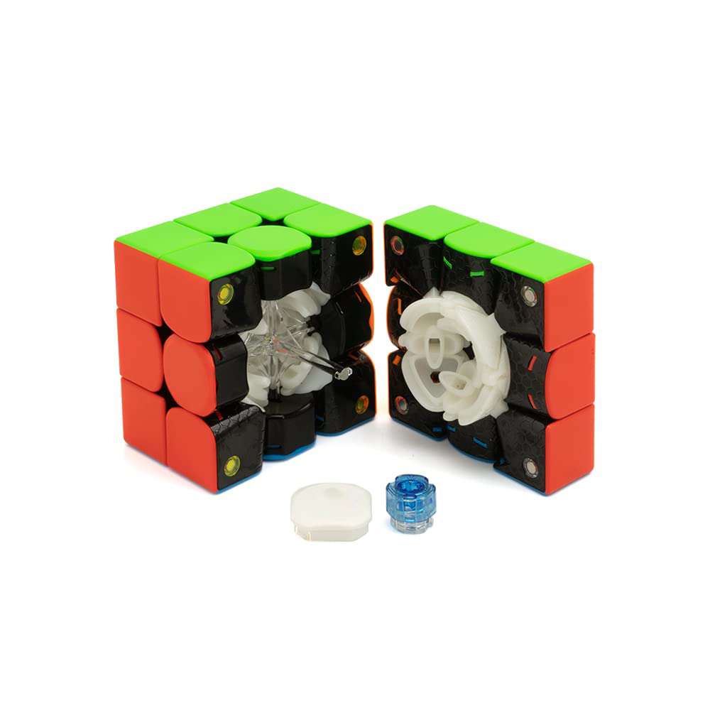 Stickerless Speed Cube (Magnetic) for Kids & Adults Magic Speedy Stress ...