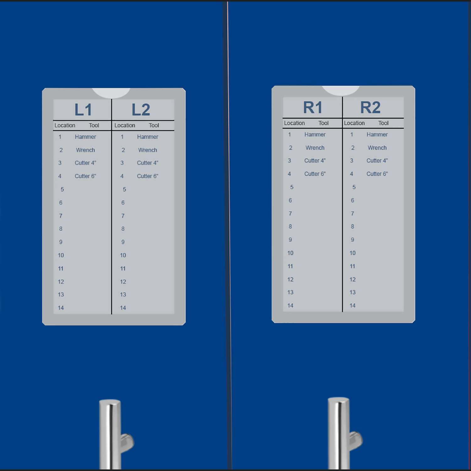 Vertical Drawer Cabinets / Showroom Workshop – Creative Shadows | A ...
